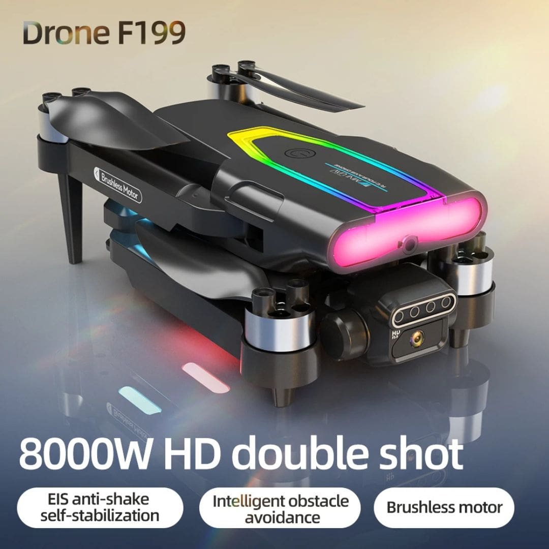 Drone Profesional Fly F199 con Doble Camara 4K – enjoyofertas